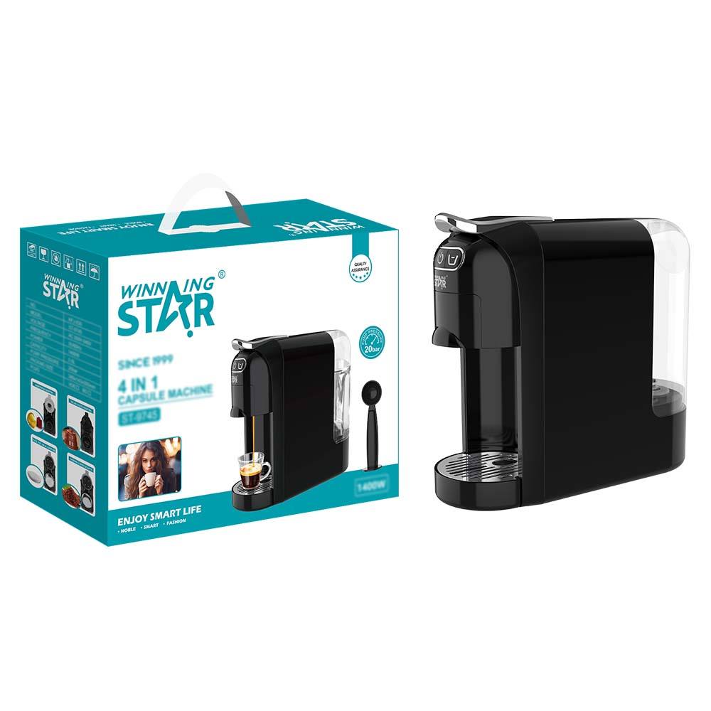 Winning Star ST-9745 Electric Multi 4 In 1 Capsule Coffee Machine ...
