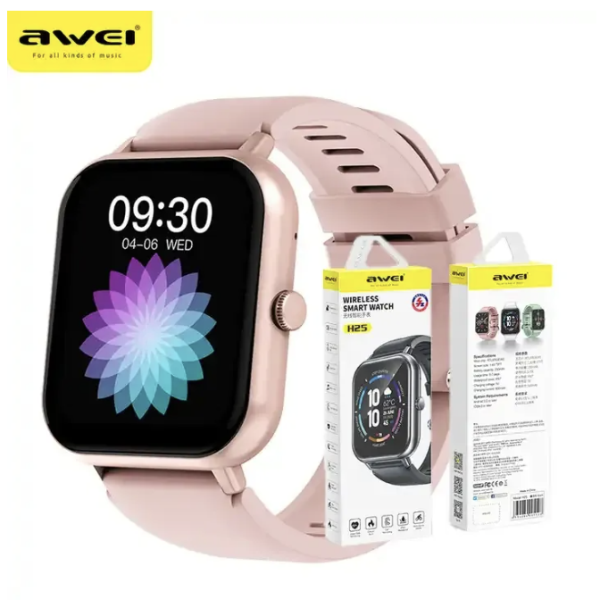 Order Awei H25 Multifunctional Smart Watch Men Women Bluetooth ...