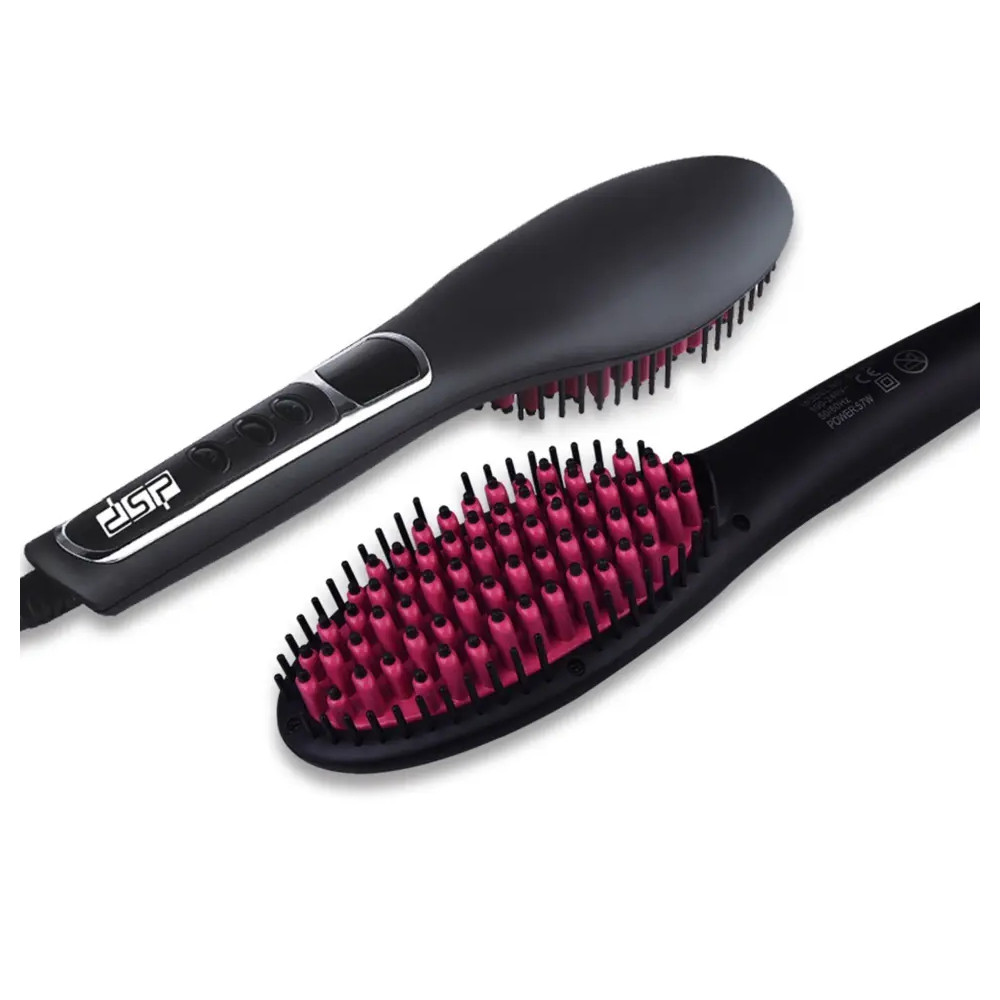 Order Dsp Professional Hair Straightener Brush with Lcd Screen and ...