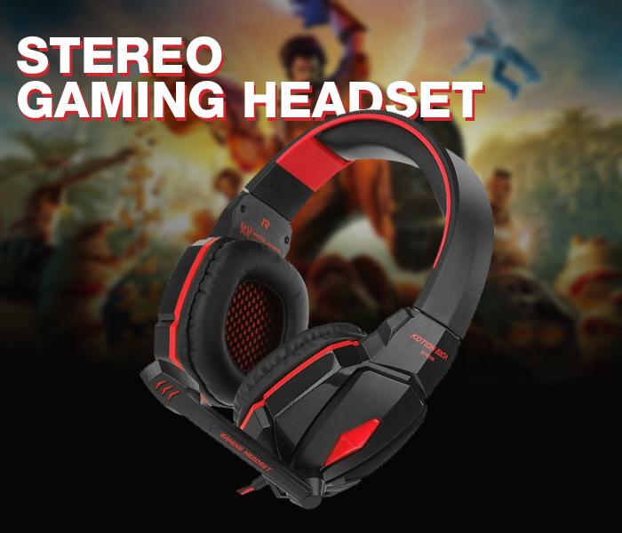 Order Kotion Each G400 Pro Gaming Headset Red Now! | Jomla.ae