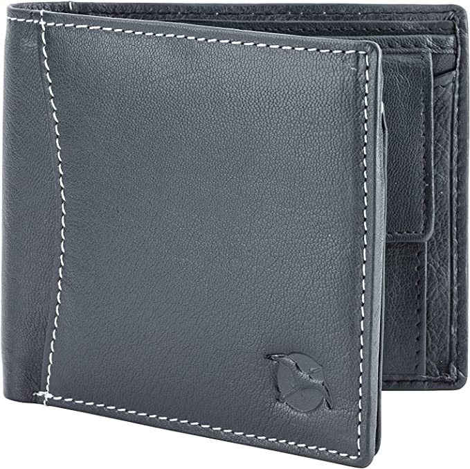 Order Flying Fossil Genuine Leather Hand-Crafted Wallet For Men, Bifold ...