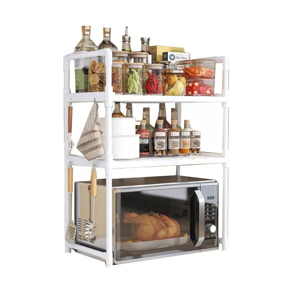 Order Kitchen Multifunctional 2 Tier Storage Rack Now! | Jomla.ae