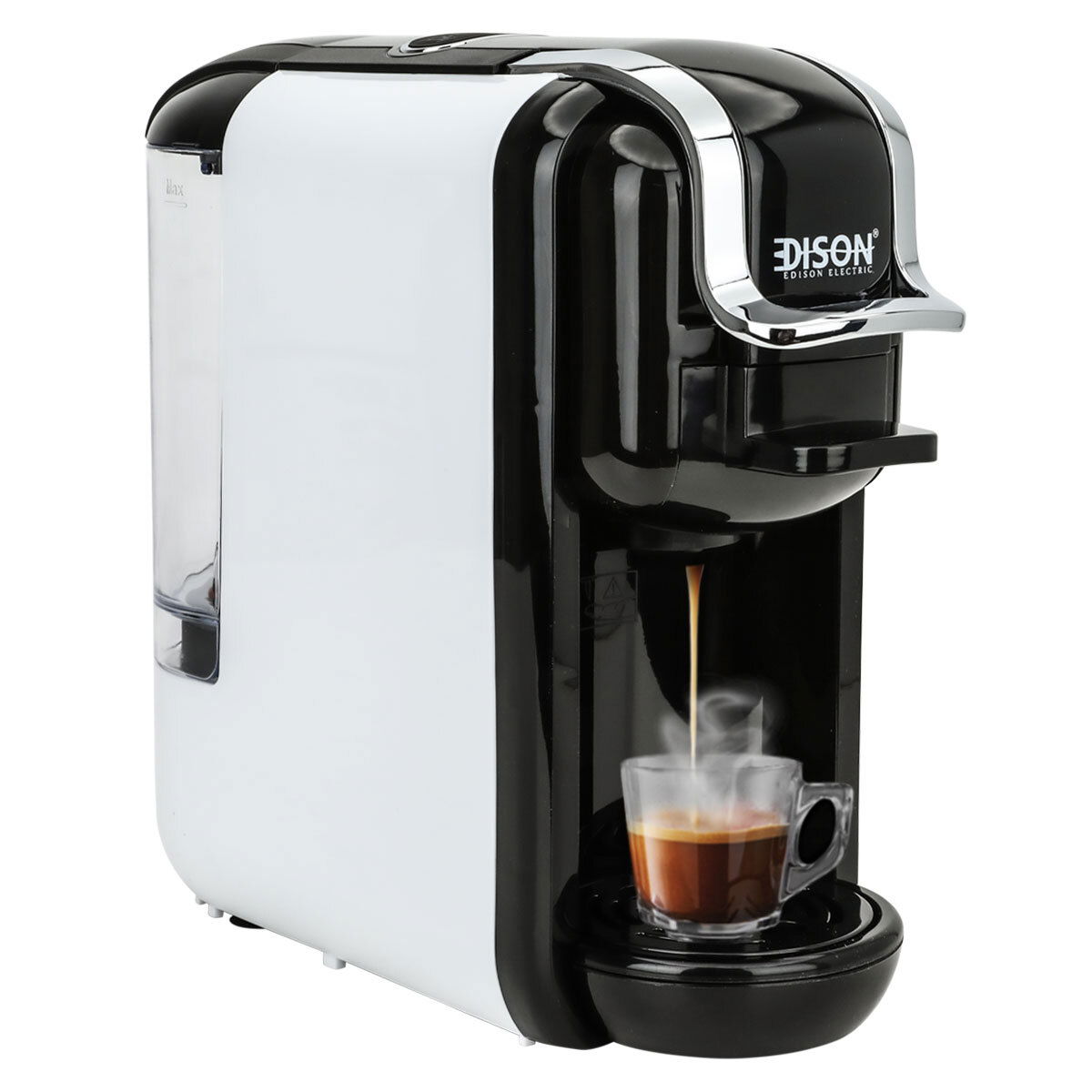 Edison Coffee Maker 0.6L White 1450W | Jomla.ae