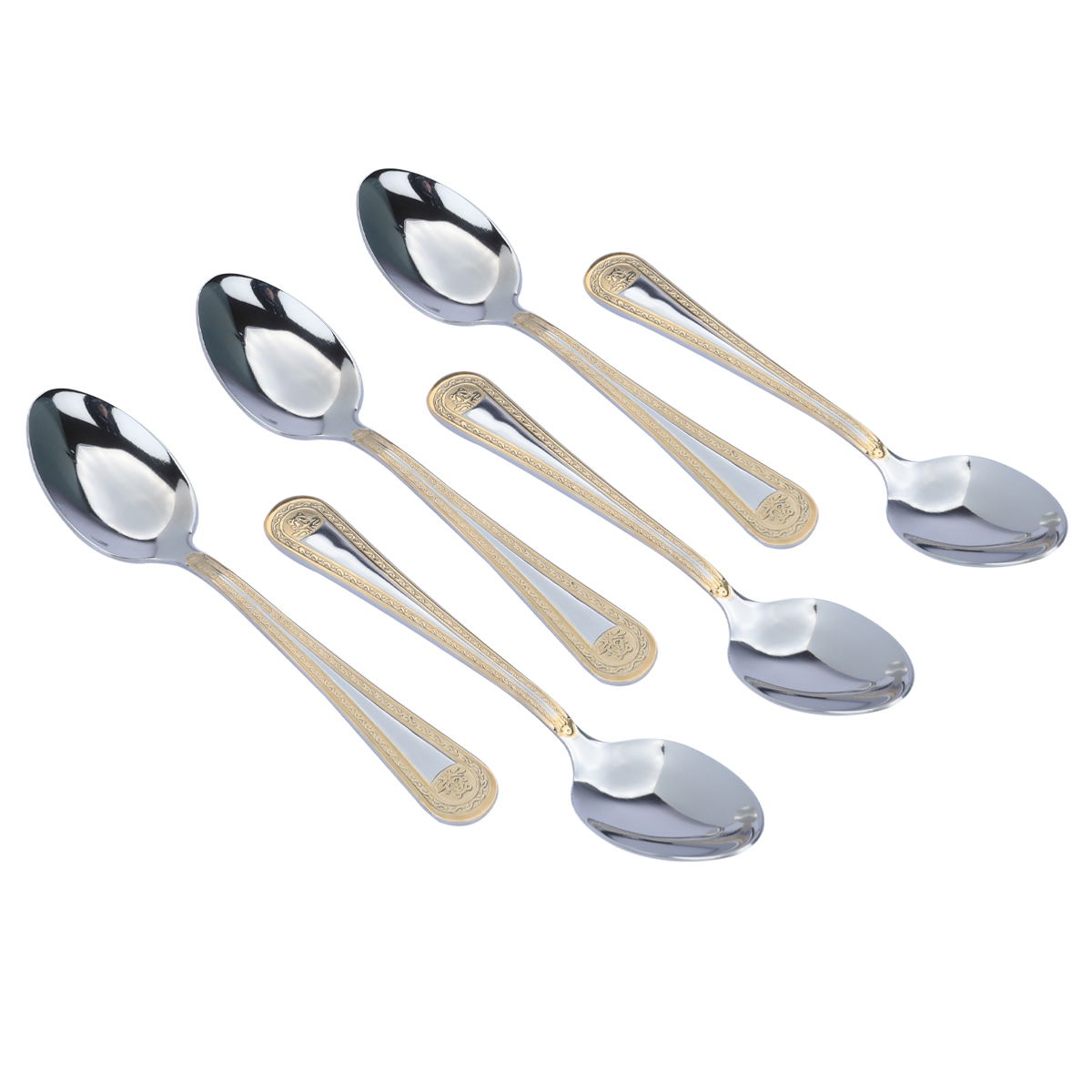Al Saif Gallery Sweet Spoons Set Of 6 Pieces | Jomla.ae