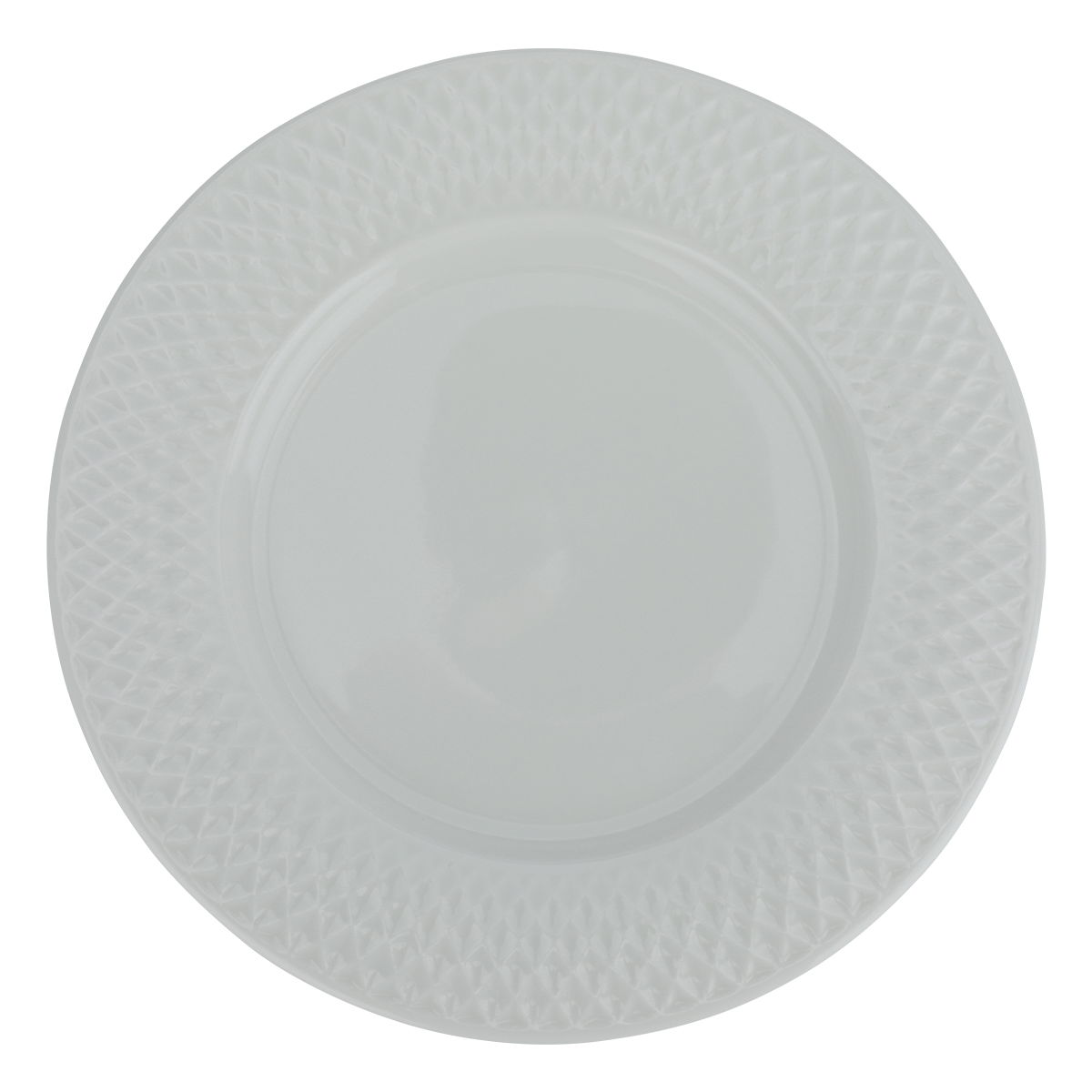 Al Saif Gallery Flat Circular Porcelain Plate 21 Cm Medium | Jomla.ae