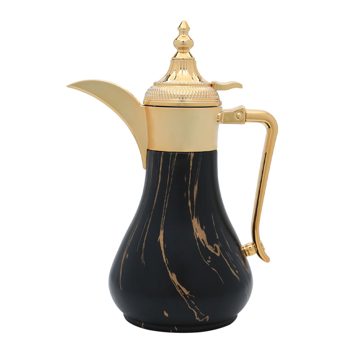 Al Saif Gallery Tamim Dallah, Black Marble With A Golden Handle, 0.35 ...