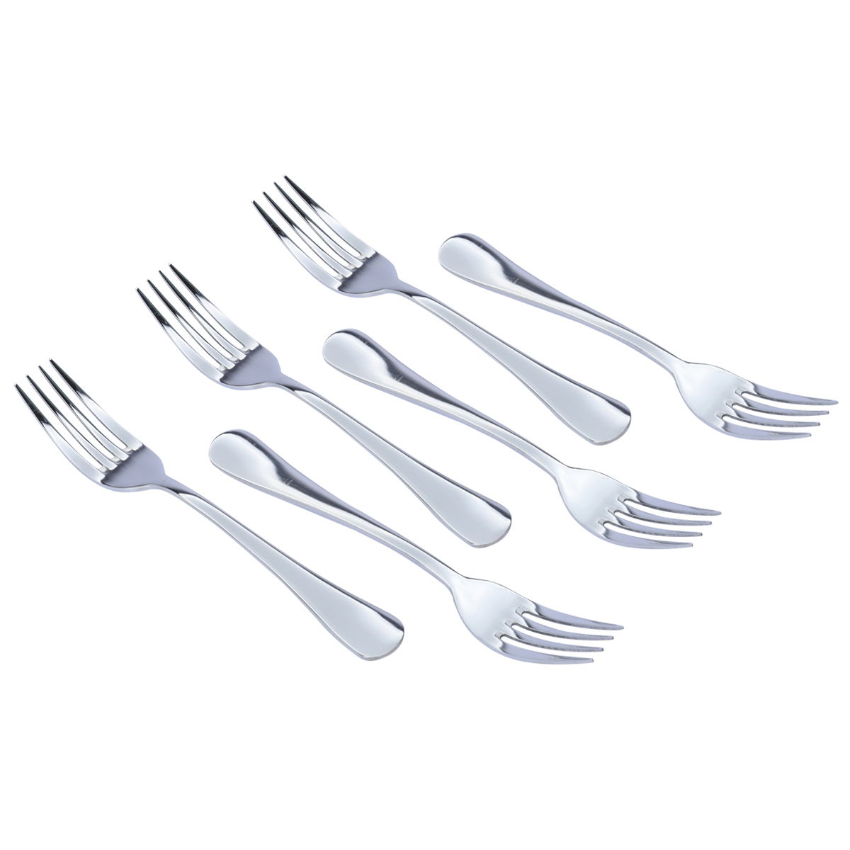 Al Saif Gallery Sola Fork Set, Made Of Stainless Steel, 6 Pieces | Jomla.ae