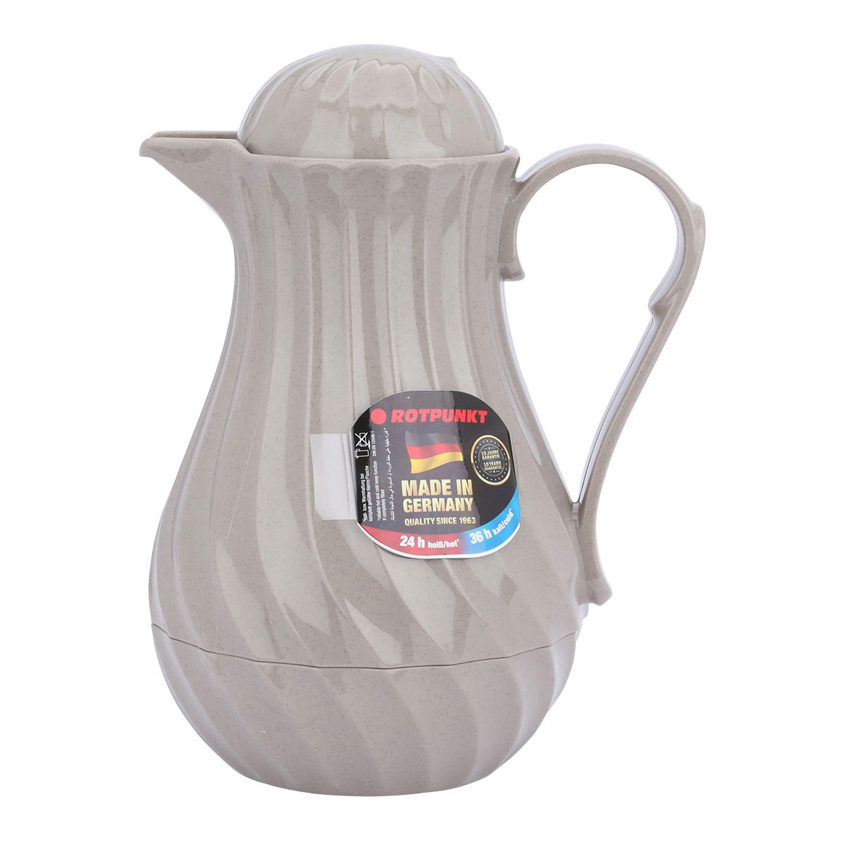 Order Al Saif Rootpont German Thermos 1-Liter Beige Granite Now! | Jomla.ae