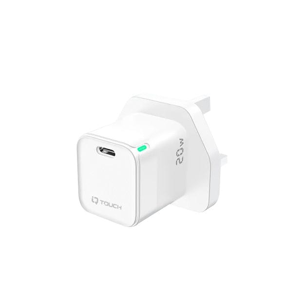 IQ Touch PD 20W USB-C Mini Wall Charger Powered by GaN Tech | Jomla.ae