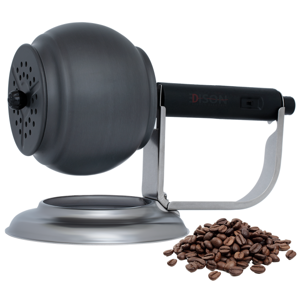 Edison Rahal Self-Rotating Coffee Roaster Gray | Jomla.ae