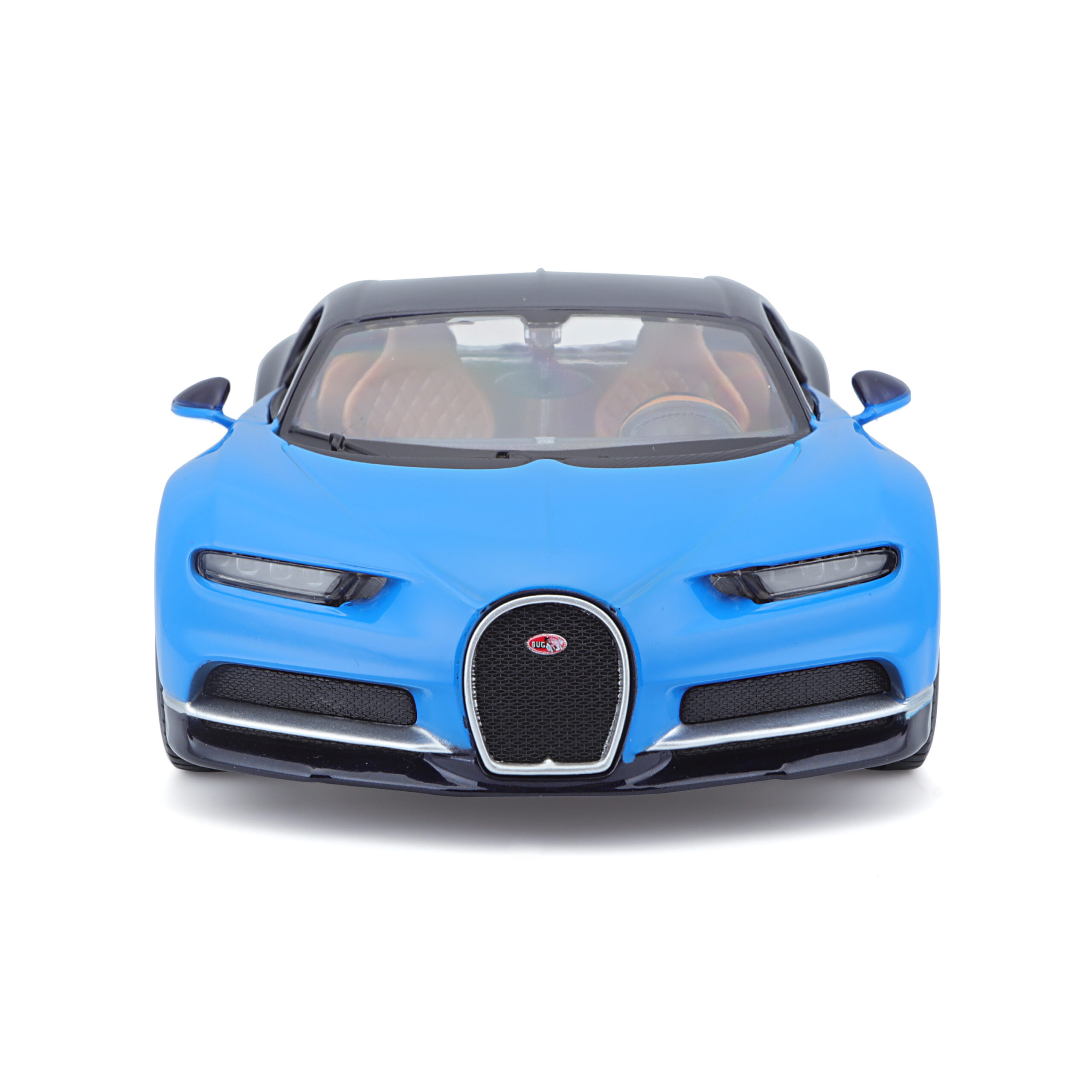 1:24 Bugatti Chiron - Blue/Matte Blue Officially Licensed Scaled ...