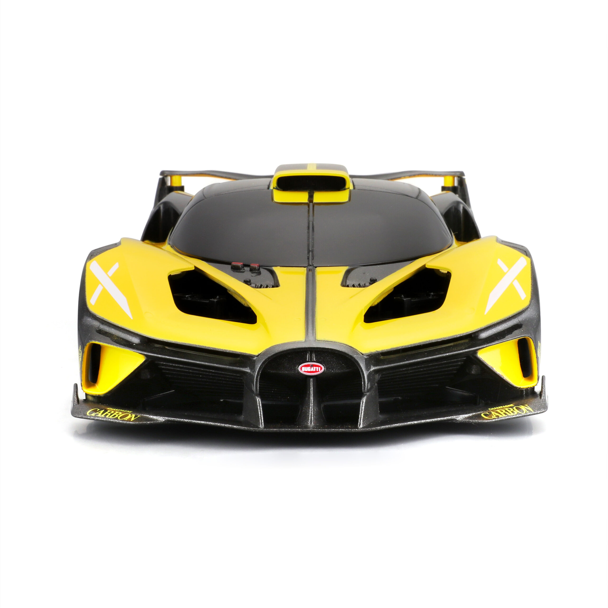Rc 1:14 Street Series Rc Bugatti Bolide Black/Yellow RC Remote Control ...