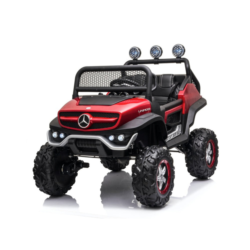 Order Myts 12Volts UTV Mercedes-Benz Unimog Lights Ride-On Car - Red ...