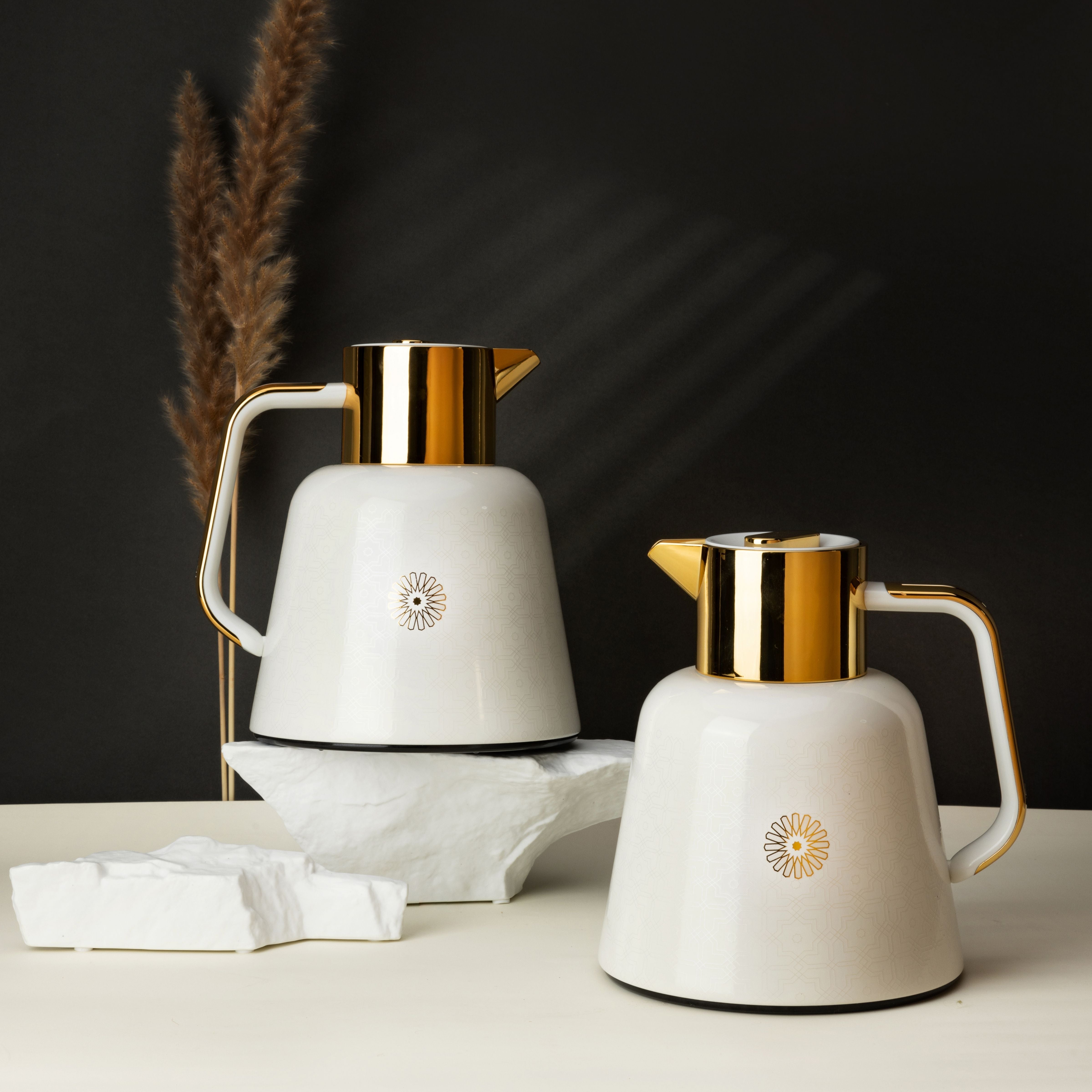 Order Otantik Misk Vacuum Flask For Tea And Coffee 1L - White Now ...